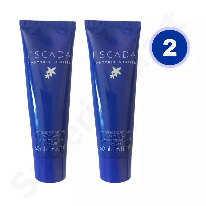 ESCADA Sunrise Body Cream Moisturising Hydrating Perfumed Lush (PACK O ...